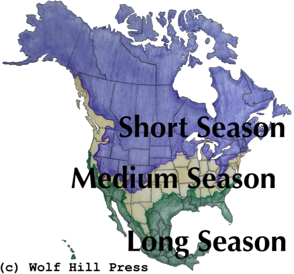 Frost Date Maps - Gardening by the Moon